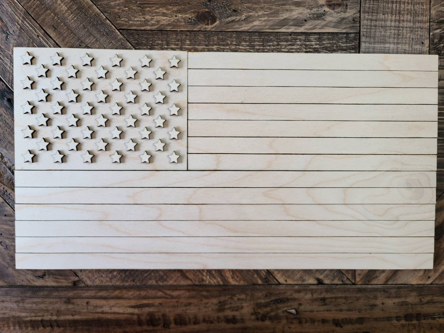 Diy American Flag Sign | 4th Of July Party | Diy Sign | Craft Project ...